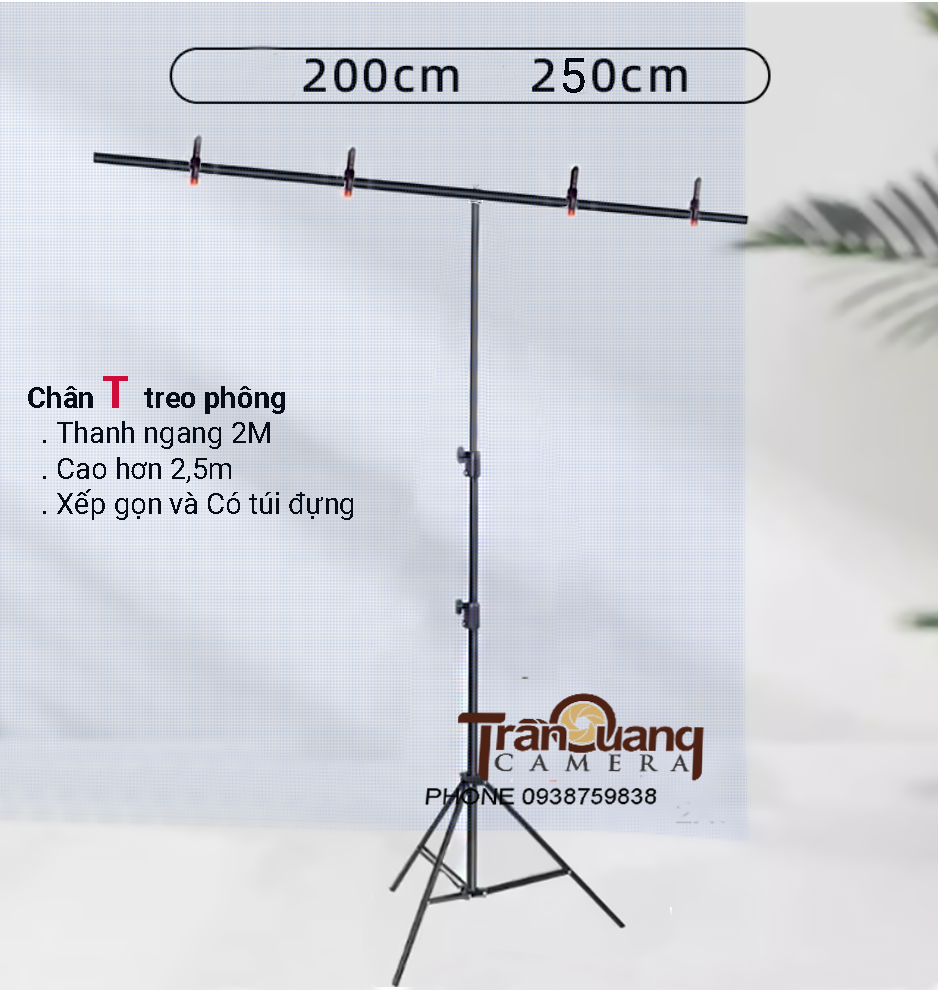 khung treo phông PVC chụp hình sản phẩm ,Khung Treo phông chữ T (2x1,4m) OD Chân Đế Hỗ Trợ Phông ...