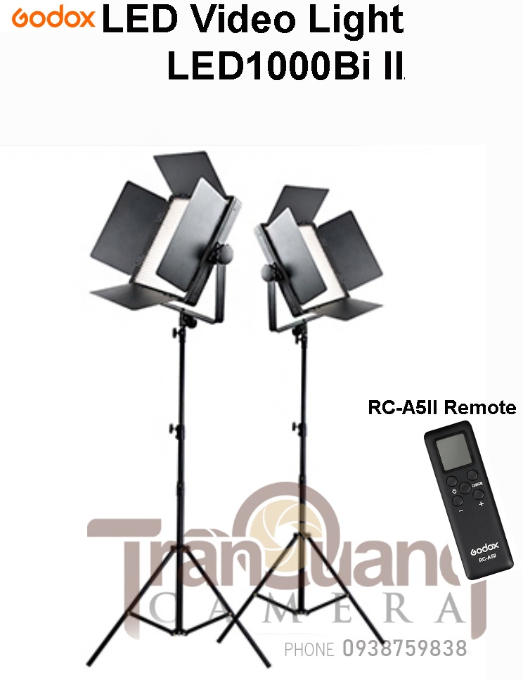 LED 1000D II 1000Bi II godox